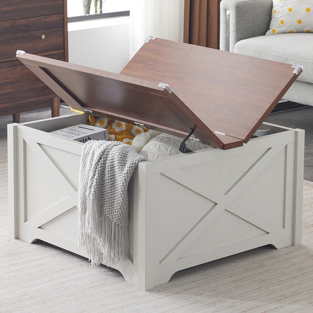 Spaco Large Hidden Storage, Double Side Clamshell Panel Storage, X ...
