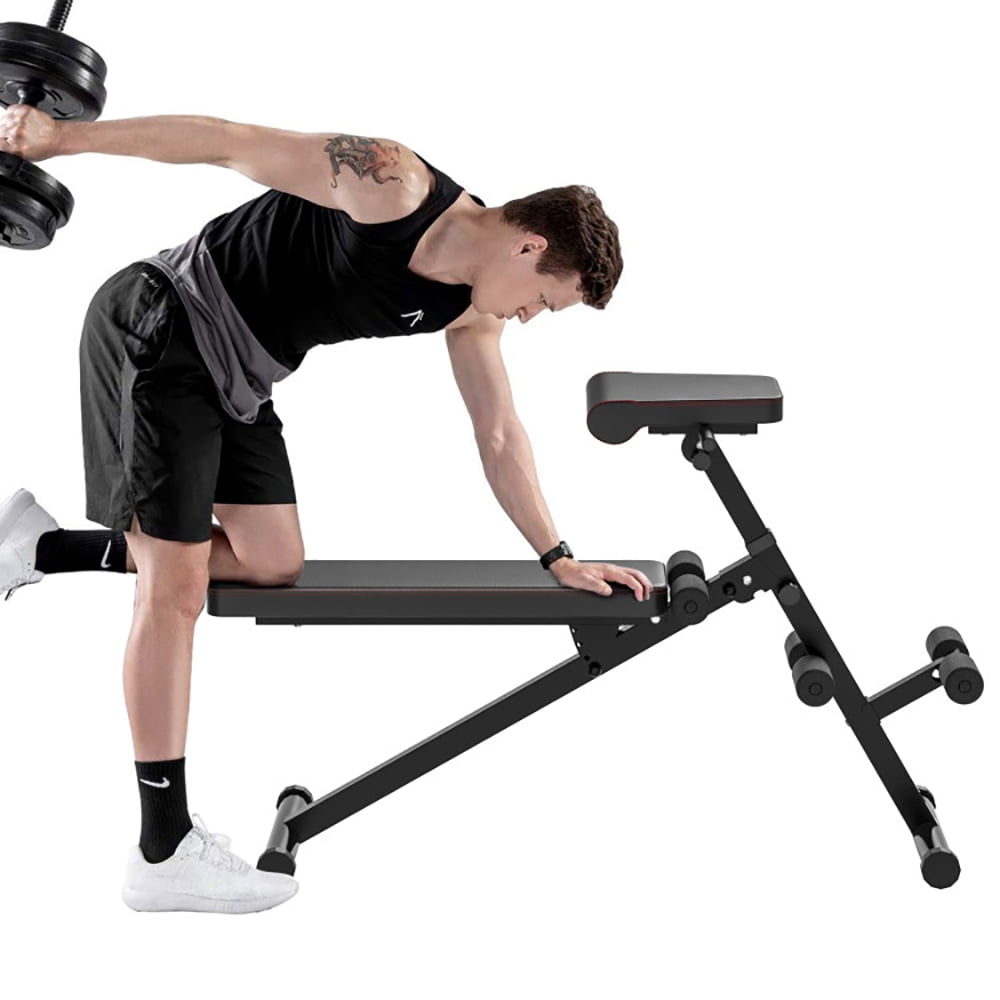Spaco Multi-Functional Adjustable Full Body Exercise Weight Bench, Home ...