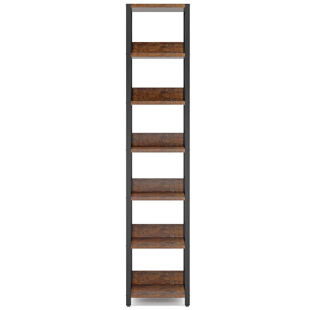 Spaco Narrow Shelf Tower, Storage Solution, Metal Tubes, 74.8"H ...