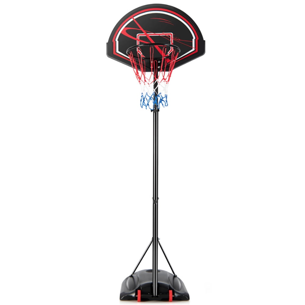Spaco Portable Basketball Hoop Stand with Wheels and 2 Nets, Basketball ...
