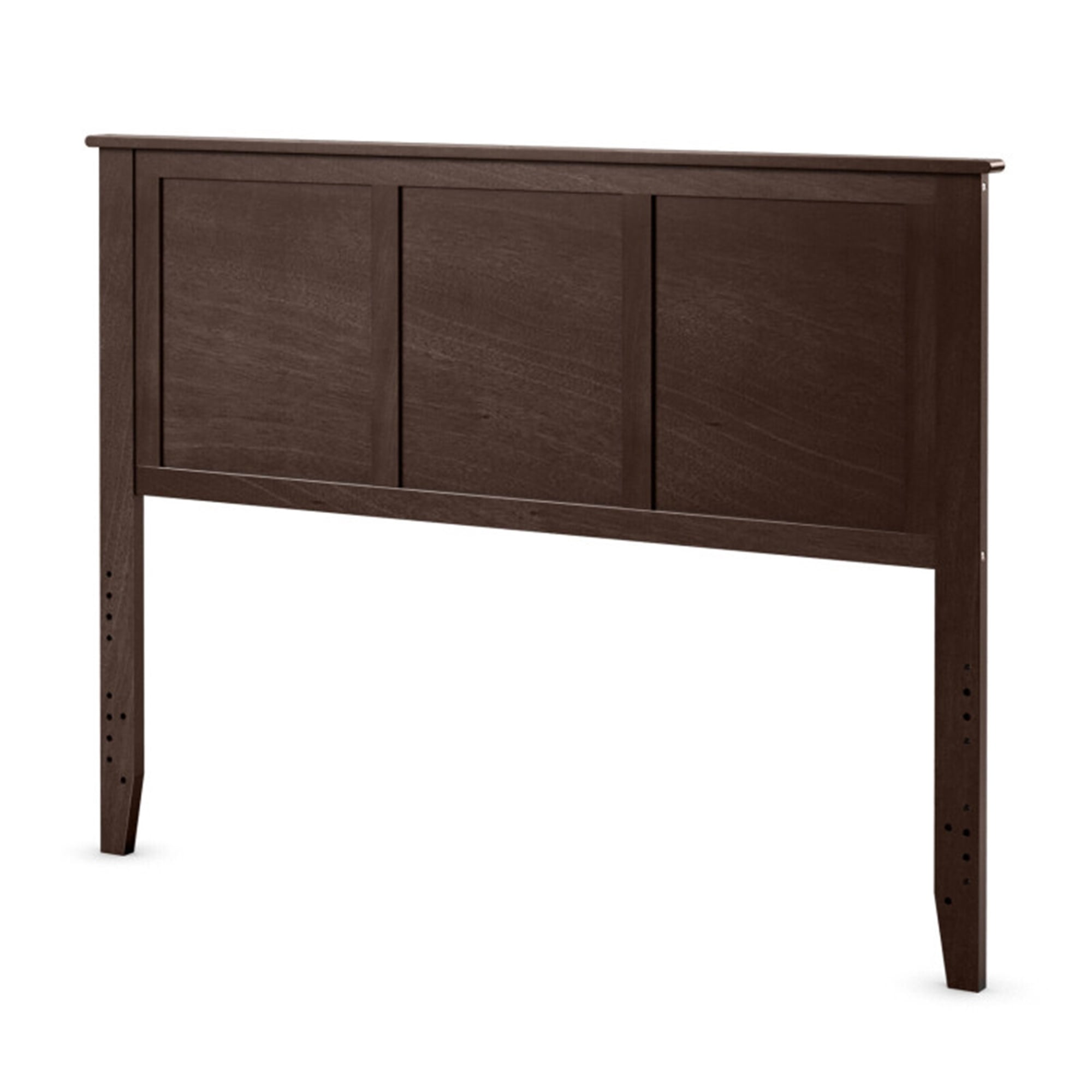 Spaco Stylish Flat Wood Panel Headboard for Queen Size Beds, Wooden Bed ...
