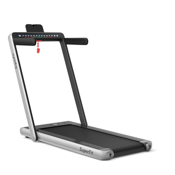 Spaco Walking Machine, Treadmill, 2.25 HP 2-in-1 Folding Walking Pad ...
