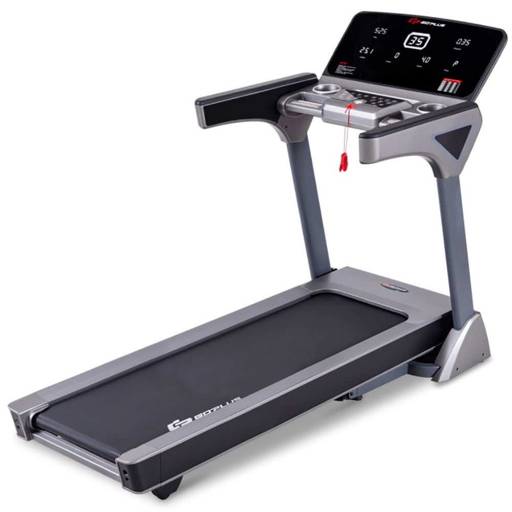 Spaco Walking Machine, Treadmill, 7 Inch LED Display Electric Motorized ...