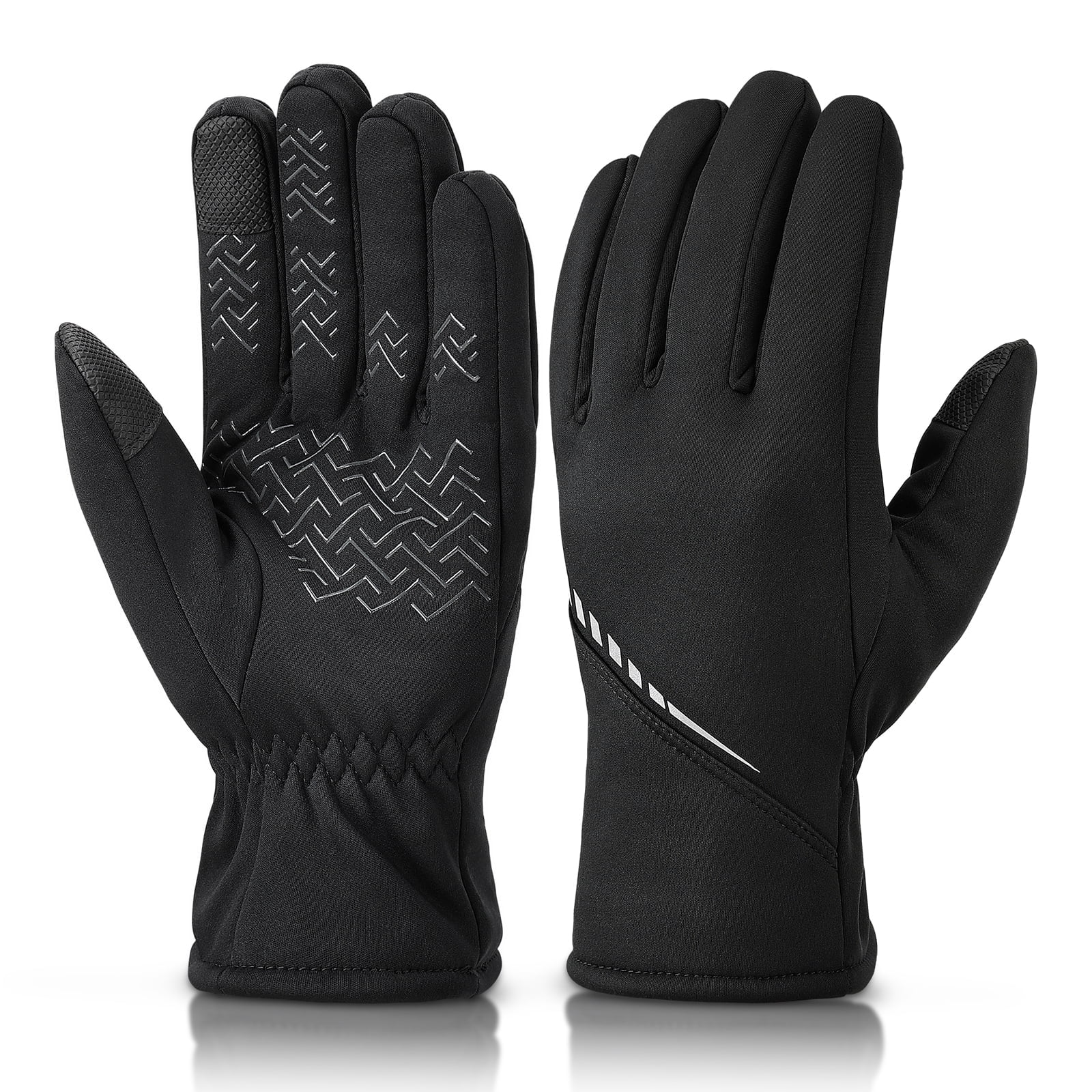 Spaco Winter Gloves for Men Women, Cold Weather Windproof Thermal Touch ...