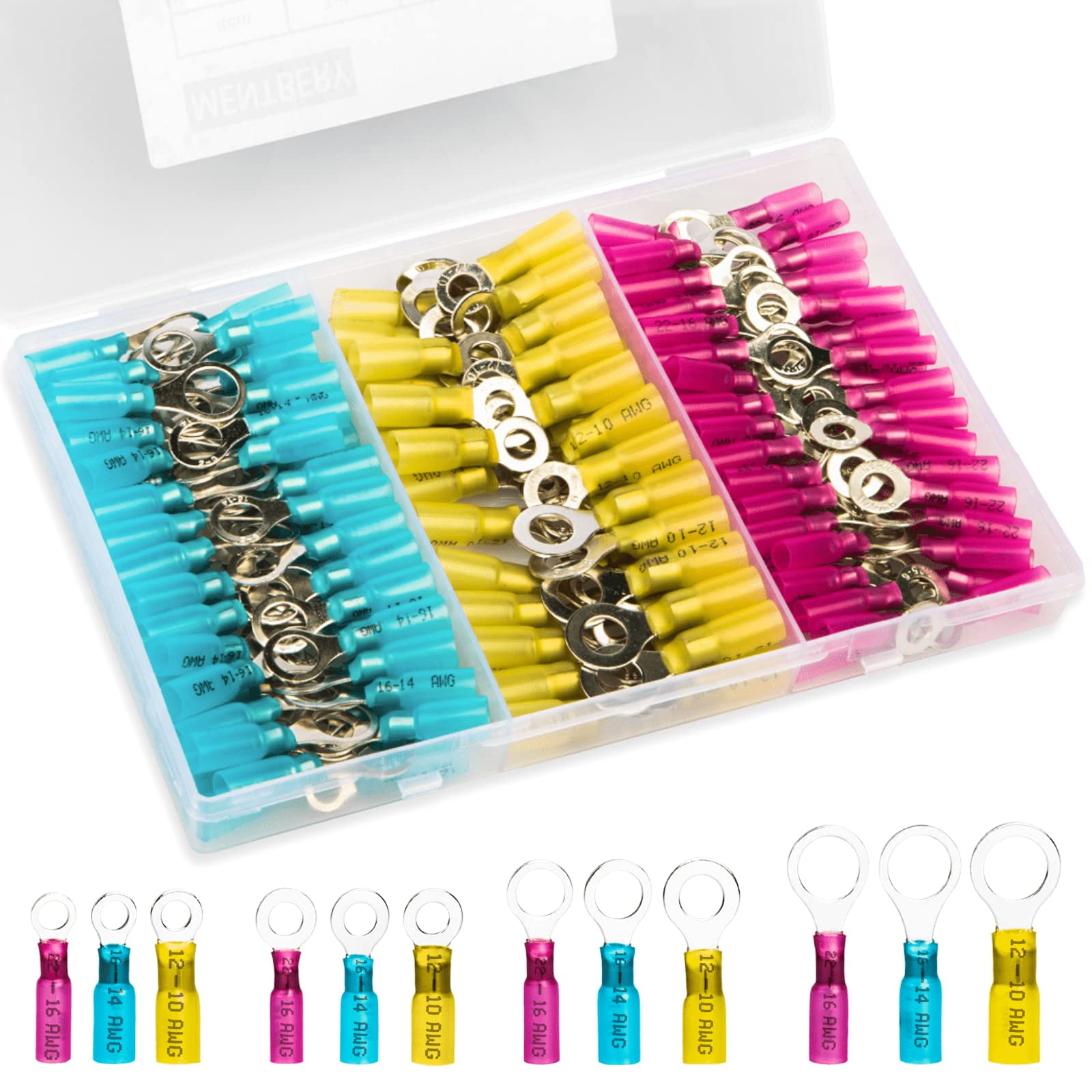Spade Connector Kit - Male and Female Spade Wire Connectors Kit - Quick ...