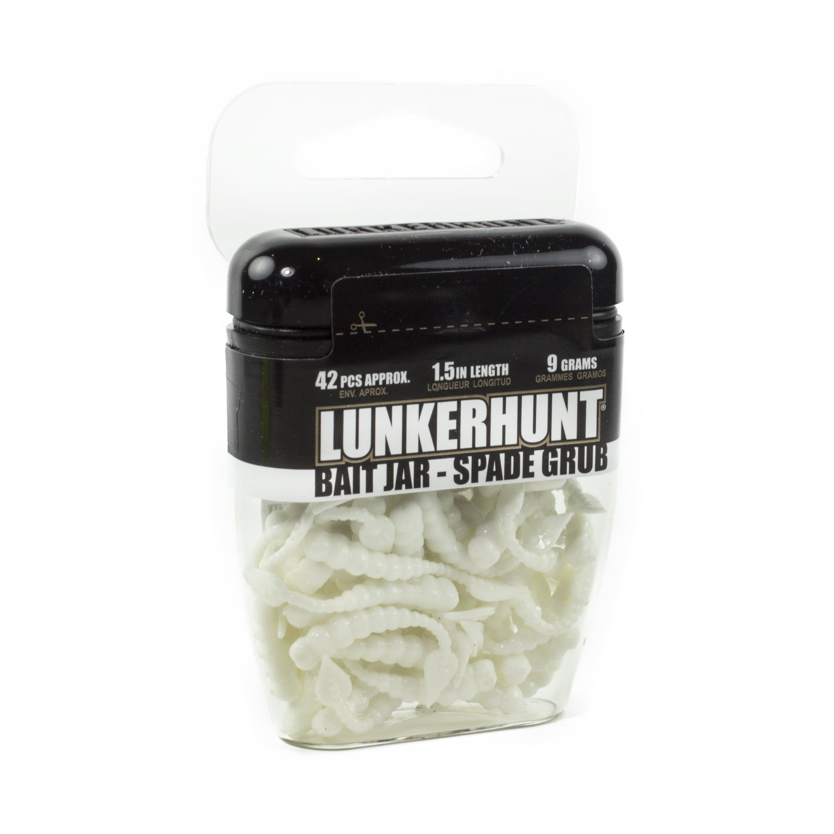 Lunkerhunt Ultra Durable Soft Plastic Fishing Lure - Spade Grub Bait ...