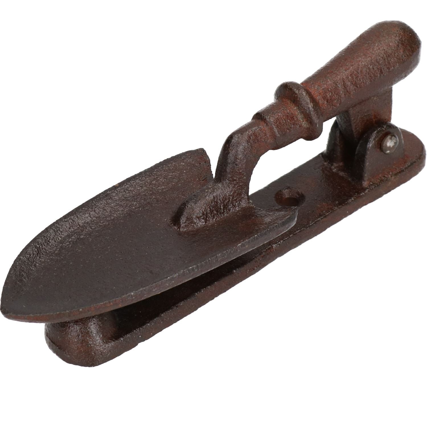 Spade Trowel Door Knocker Bell Ringer Cast Iron Garden Tool Shed Shovel ...