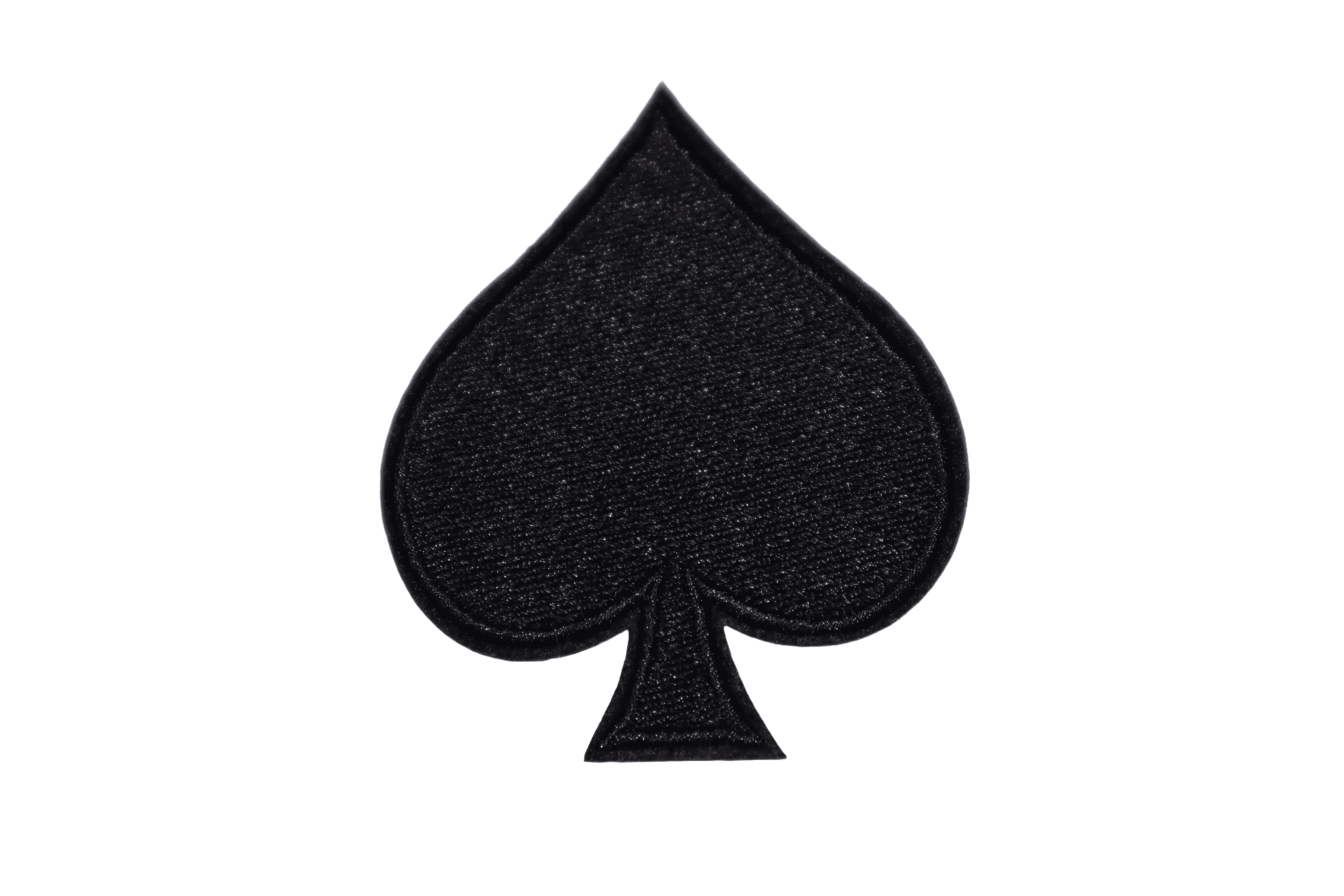 Spades Card Poker Game Inspired Iron On Travel Patch - Walmart.com