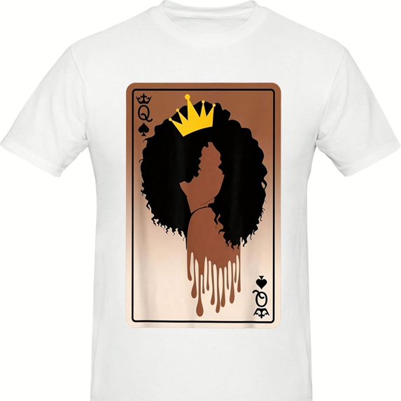 Spades Queen rd Afro An Month T-S1Hirt20 - Walmart.com