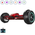 Spadger SS-F100 Racing Hoverboard, BLE Speaker, LED Lights & Smart App ...
