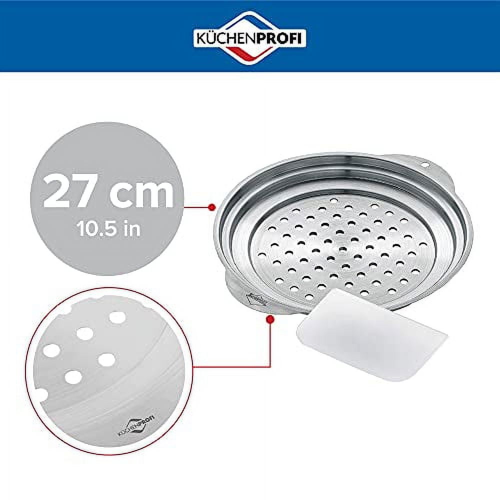 Spaetzle Lid and Scraper, Stainless-Steel Dumpling Maker and Spaetzle ...
