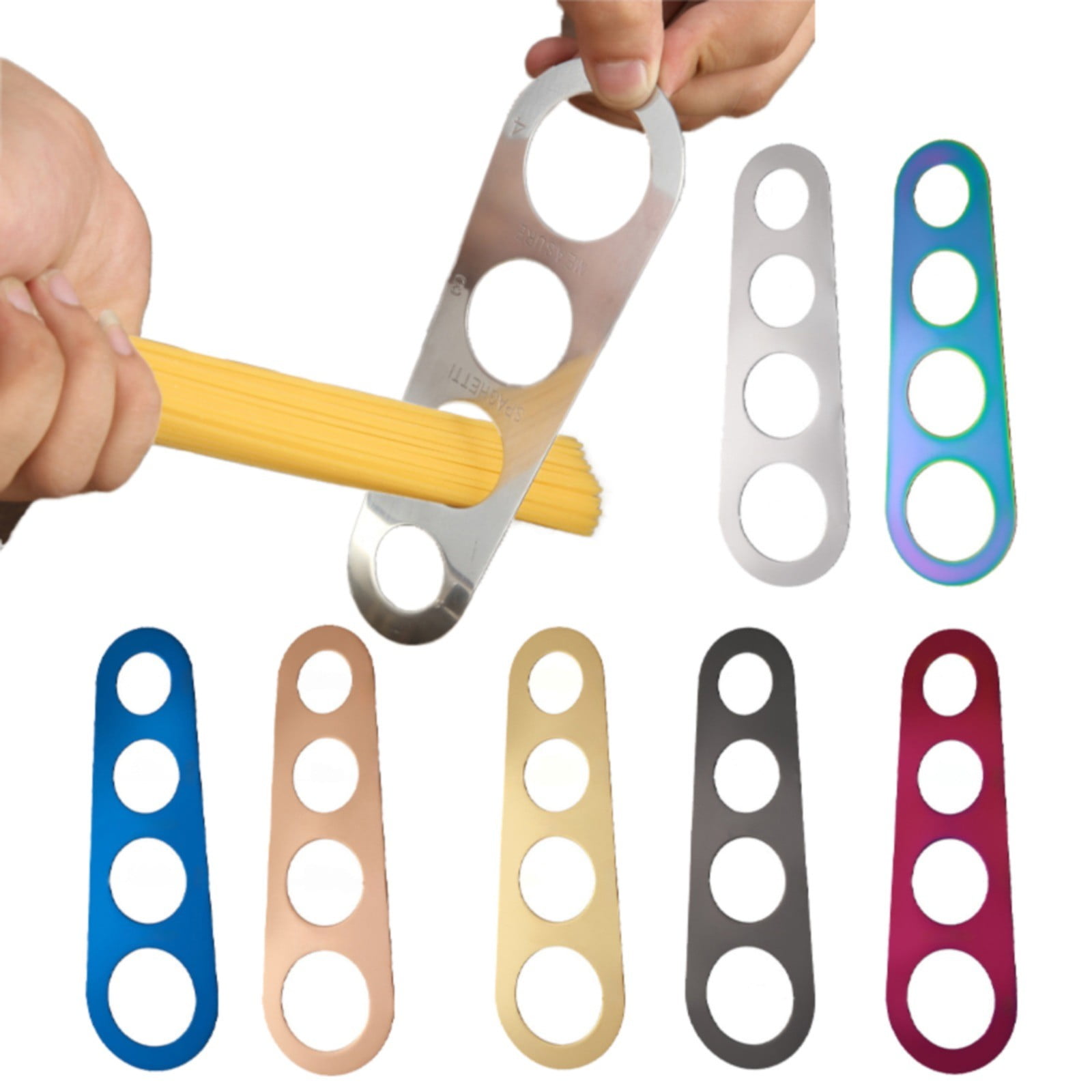 Spaghetti Measuring Ruler Purple Stainless Spaghetti Measurer Tool ...