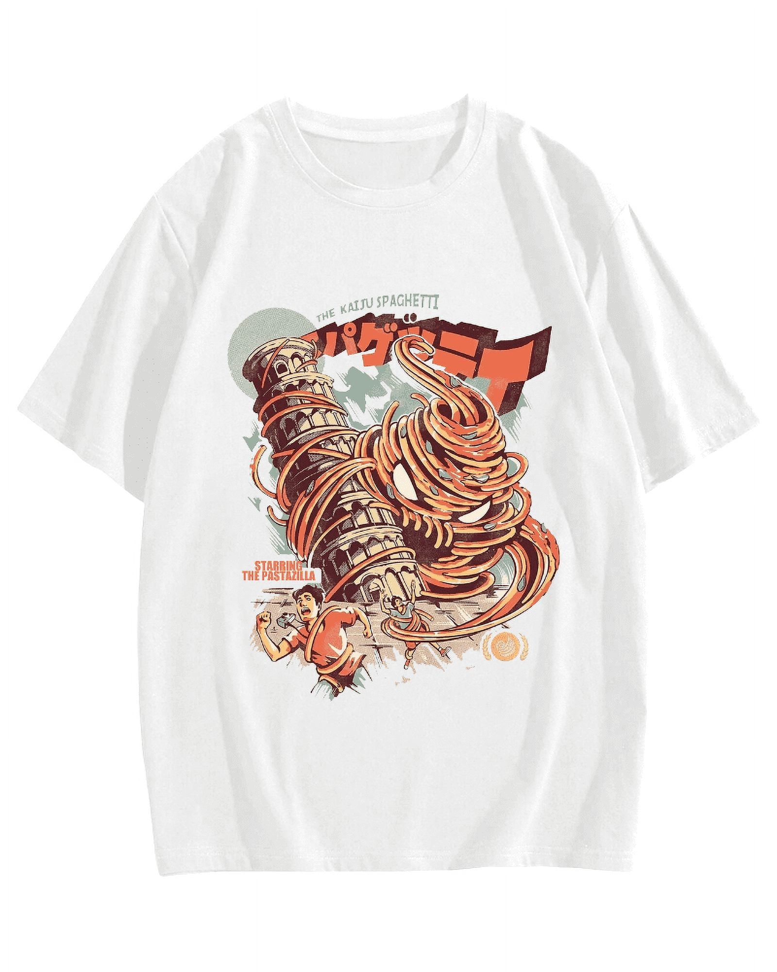 Spaghetti Monster Cotton casual T-shirt - Walmart.com