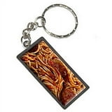 Spaghetti Pasta Meatballs Sauce Keychain Key Chain Ring - Walmart.com