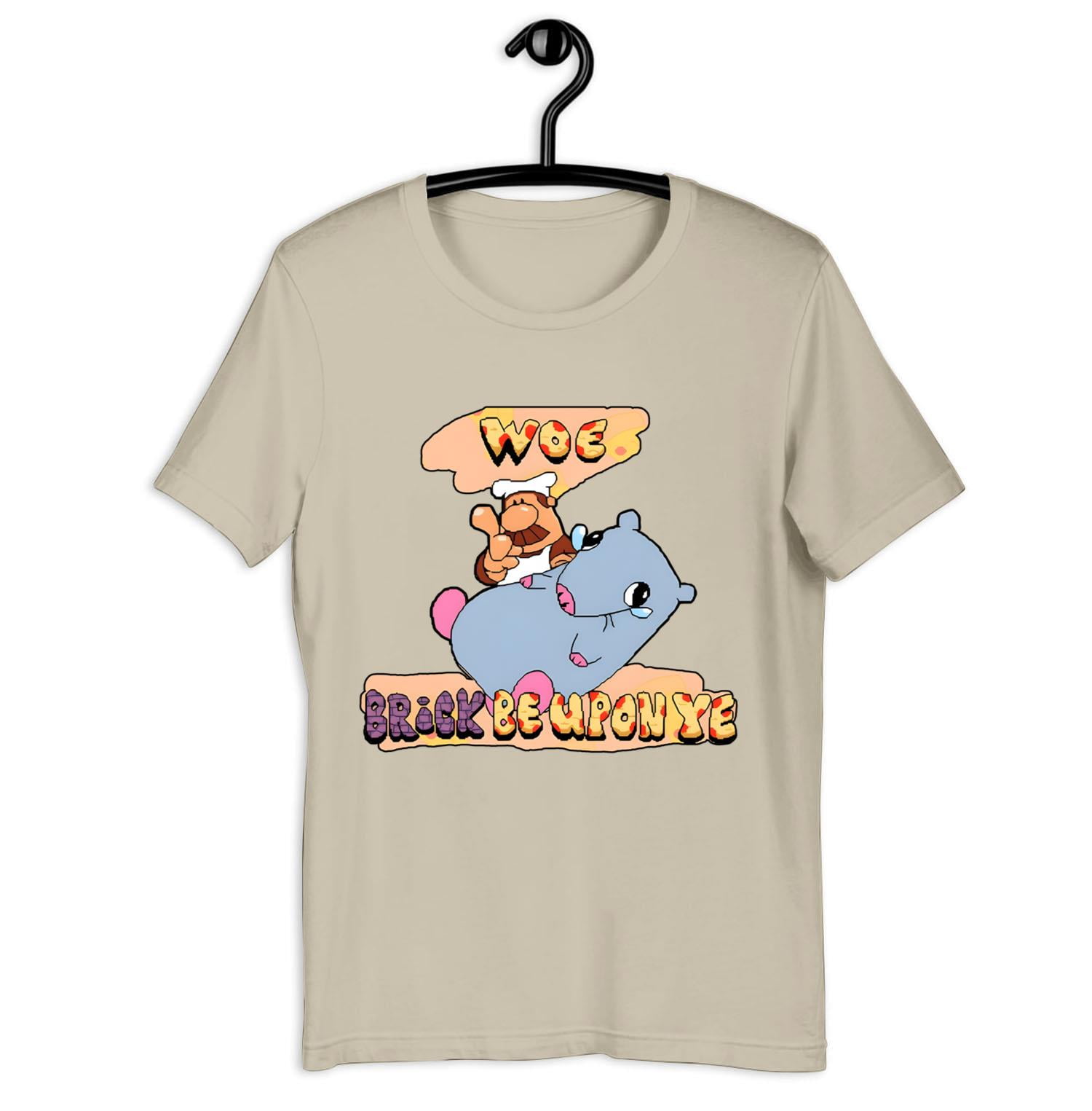 Spaghetti Pizza Tower Game Graphic Shirts Merch Leisure Pure - Walmart.com