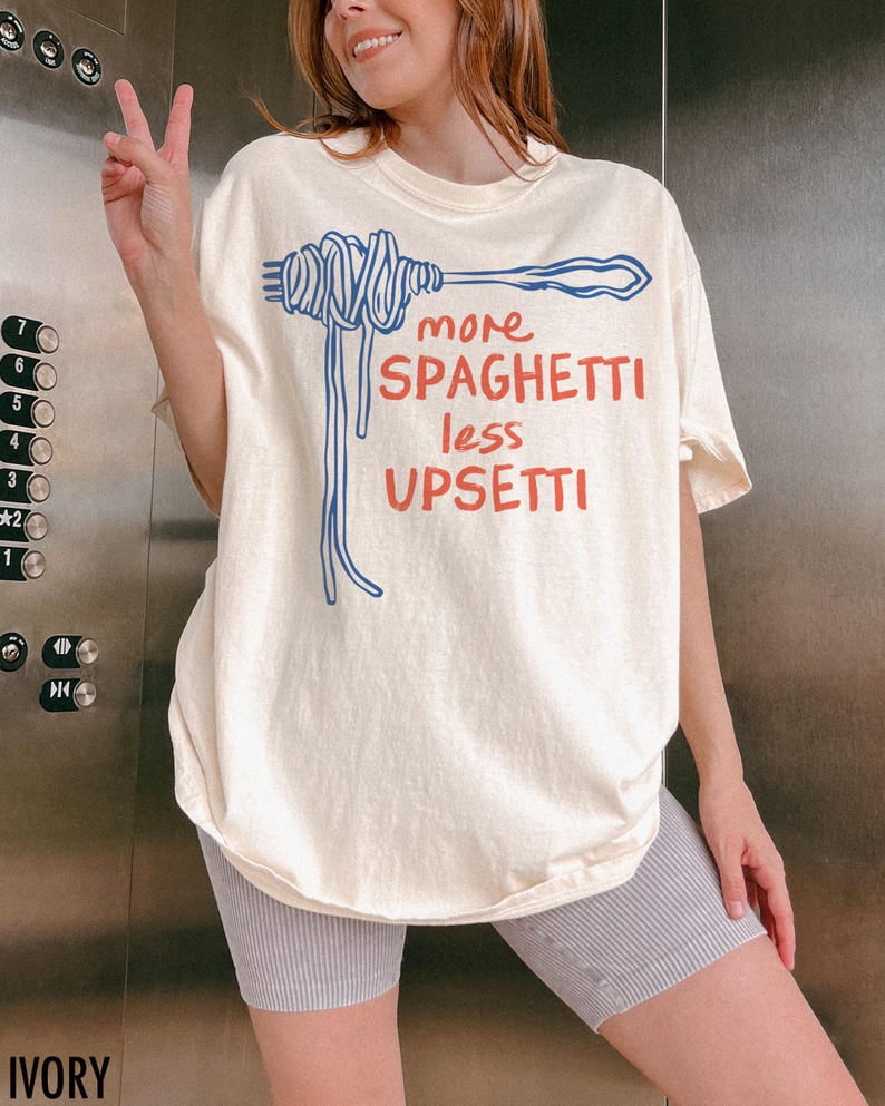 Spaghetti Shirt, Funny Food Shirt, Foodie T Shirt, Food Humor, Funny ...