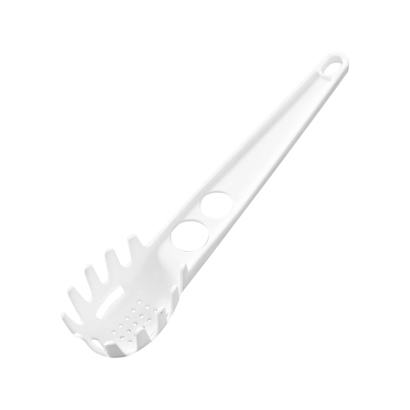 Spaghetti Spoon, 10.6" Pasta Spoon with Teeth, Spaghetti Fork for ...