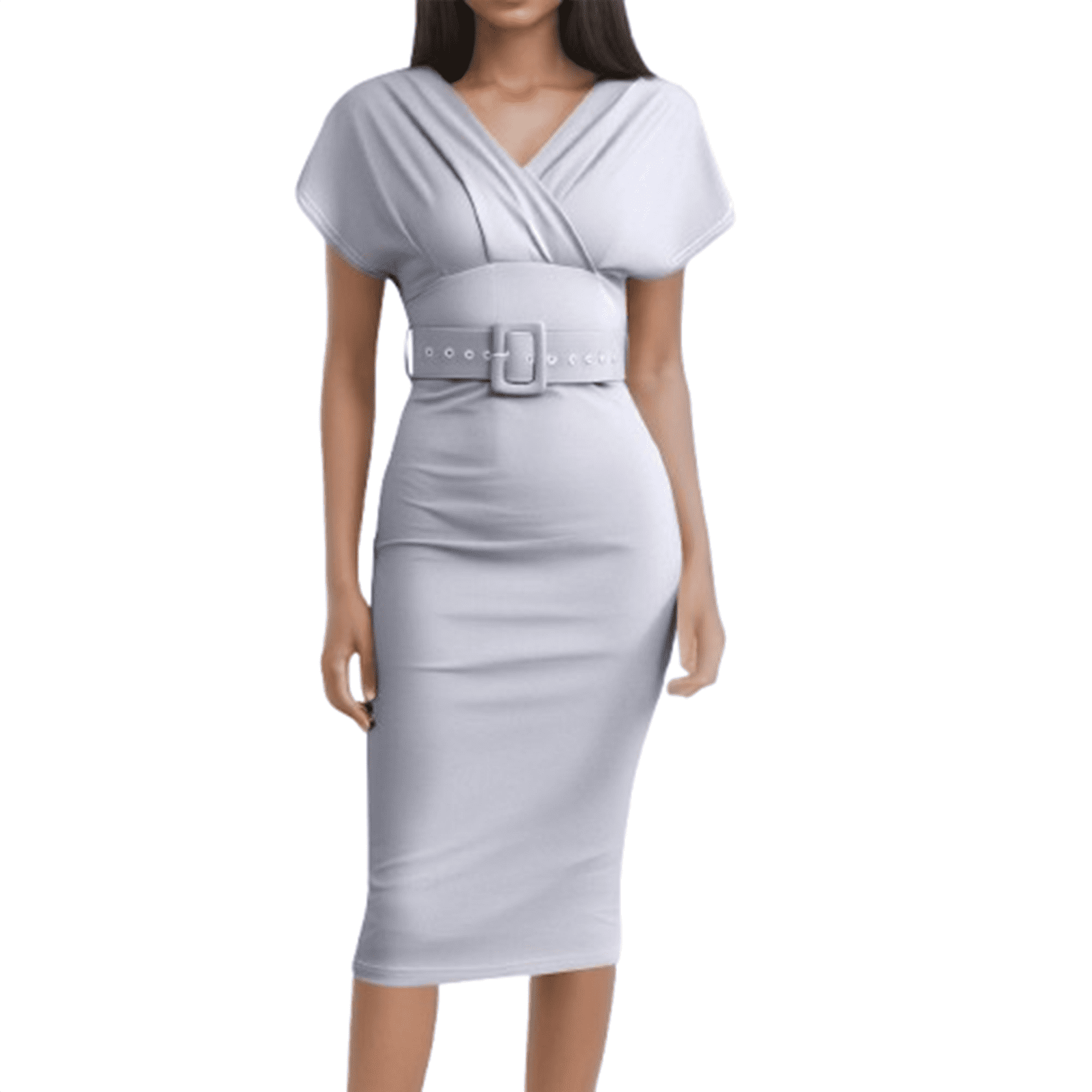 Spaghetti Strap Dresses For Women, Wedding Guest Casual High Waist Cap ...