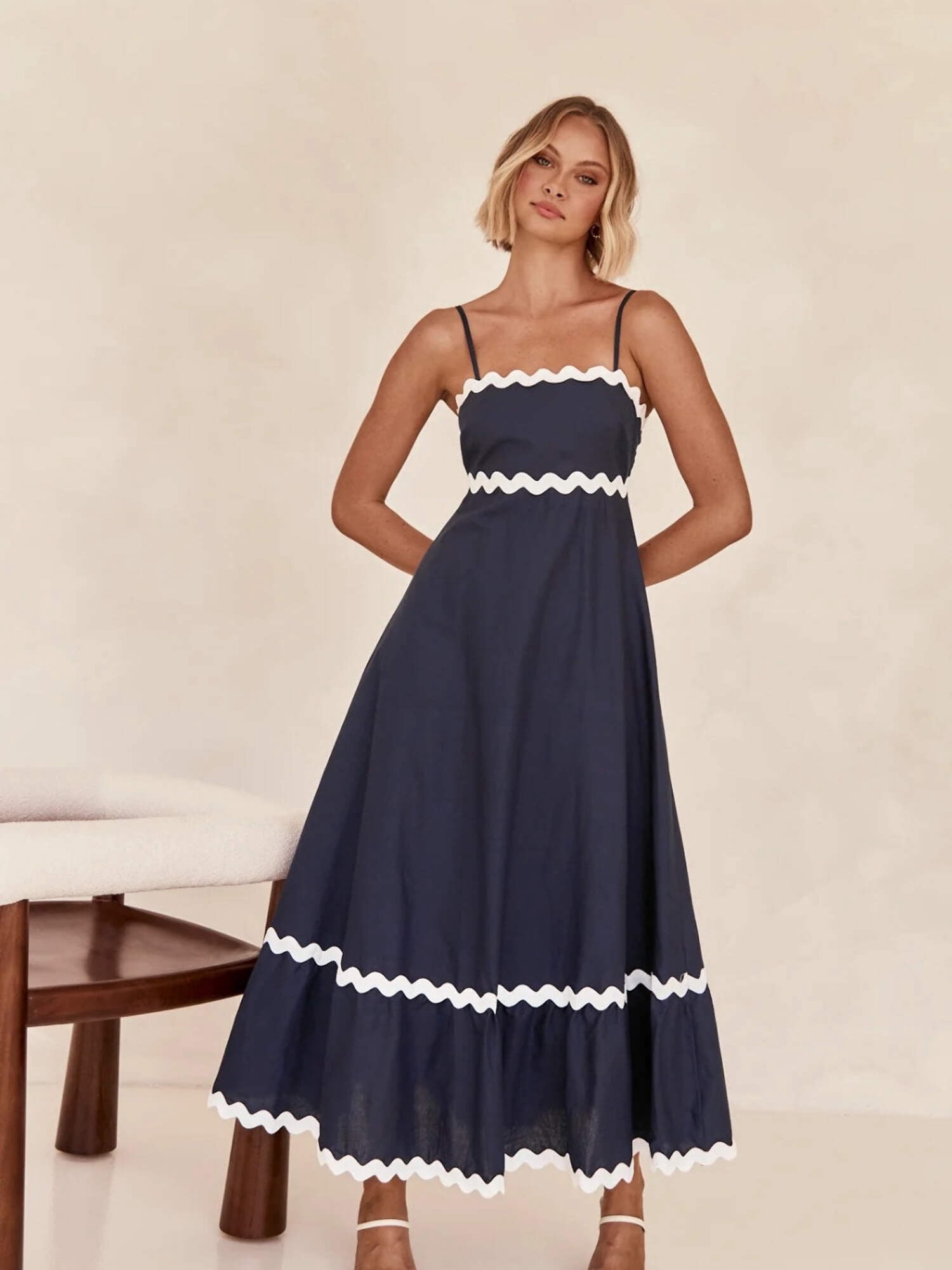 Spaghetti Strap Maxi Dress - Walmart.com