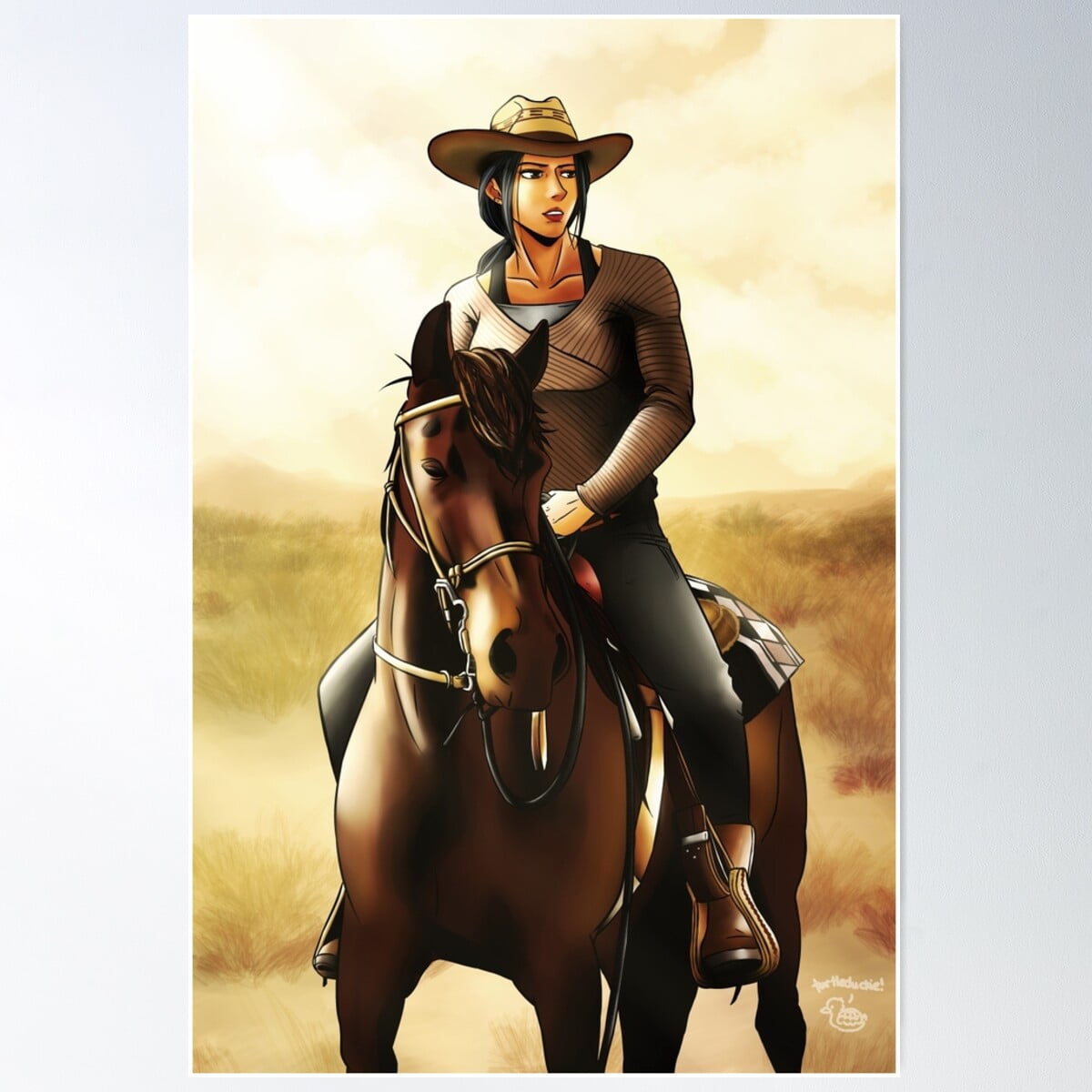 Spaghetti Western Shaw Poster, 16x24 UNFRAMED - Walmart.com