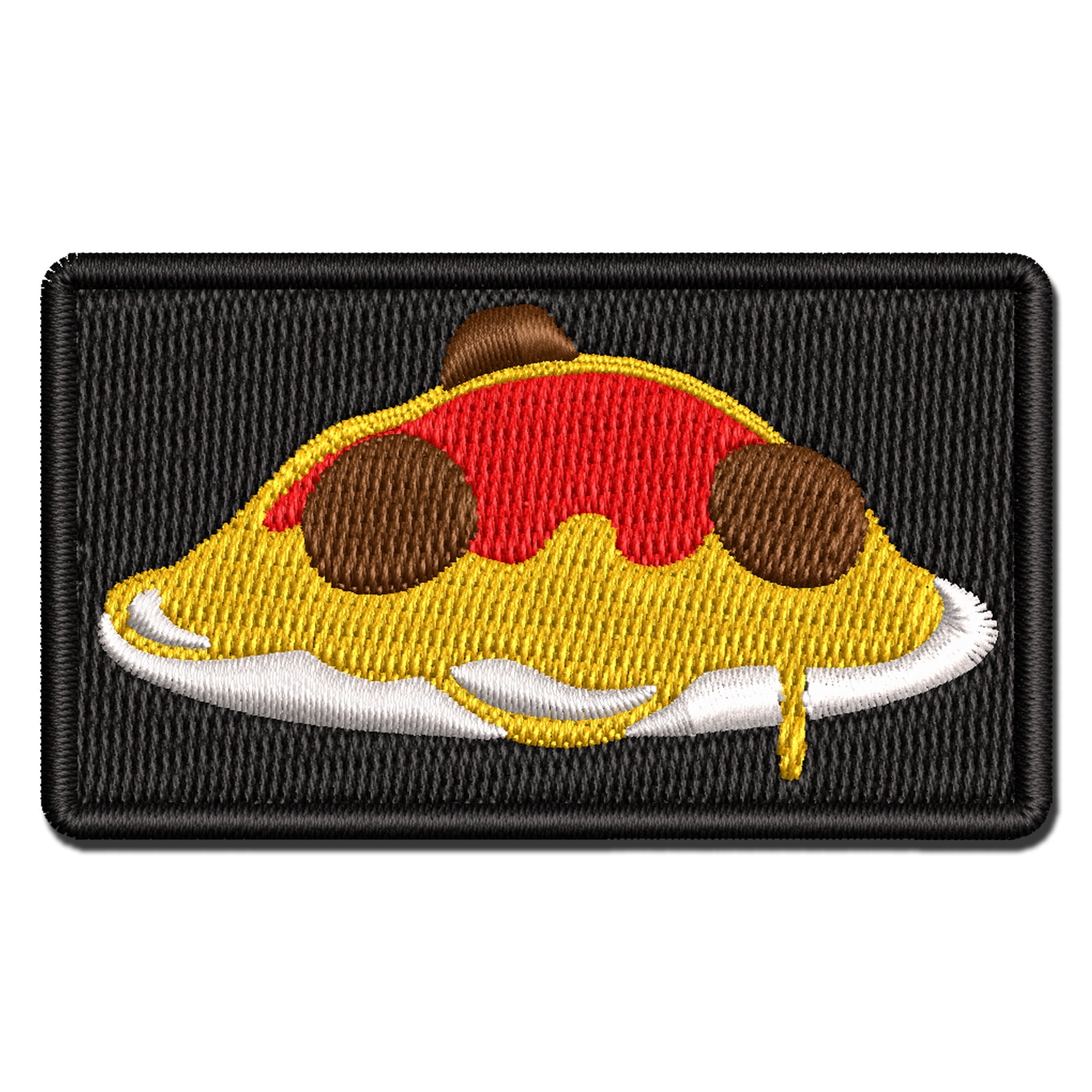 Spaghetti and Meatballs Italian Pasta Applique Multi-Color Embroidered ...