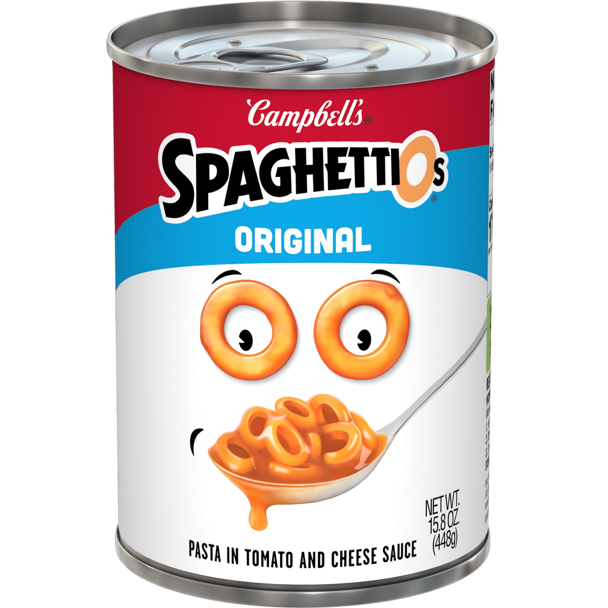 SpaghettiOs, Canned Pasta, 15.8 oz Can, Original Flavor - Walmart.com
