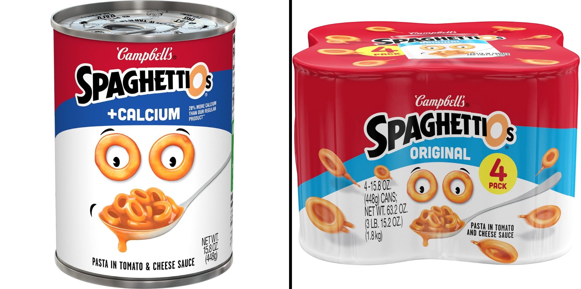 SpaghettiOs Original Past, 15.8 oz & SpaghettiOs Original Pasta 15.8 oz ...