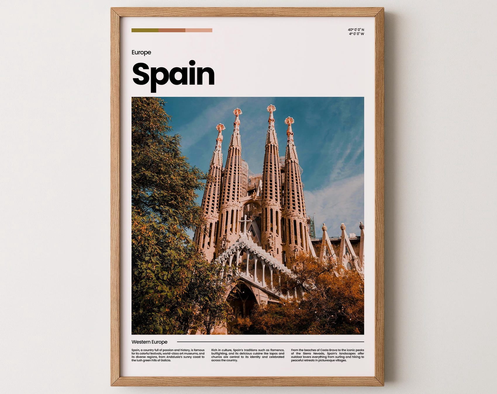 Spain Poster, Spain Print, Spain Photo, Spain Art, Europe Poster ...