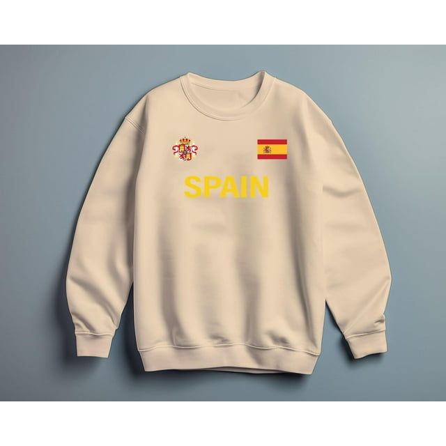 Spain Shirt-Espana Flag Jersey Soccer T Shirt-Football T-Shirt, World ...