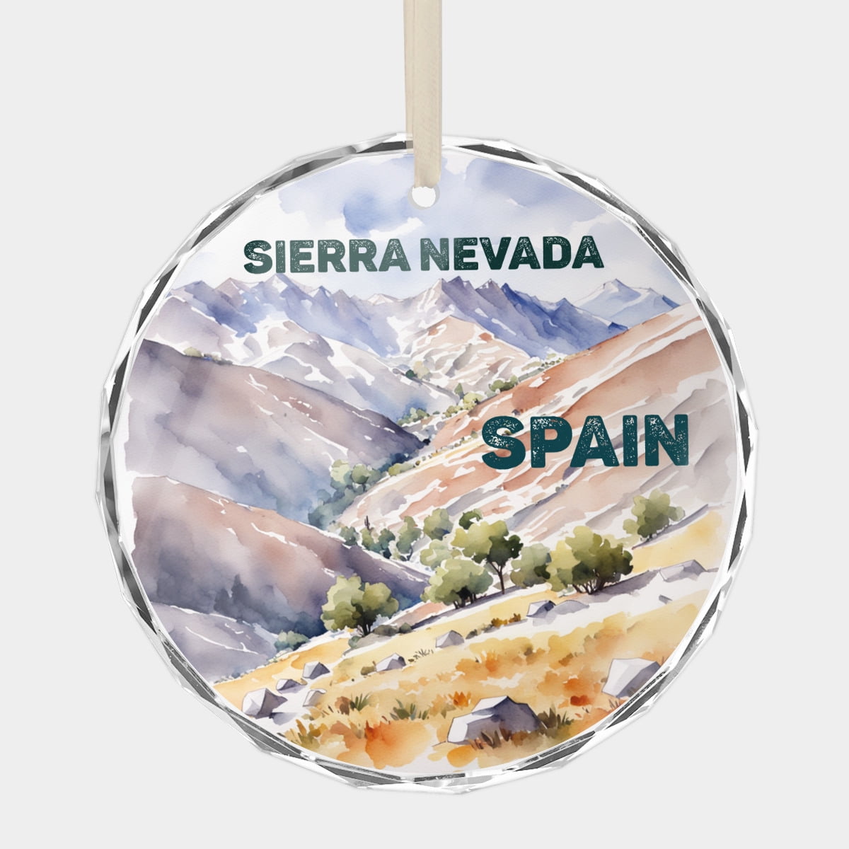 Spain Sierra Nevada Mountains Spanish Landmark Travel Keepsake Souvenir ...