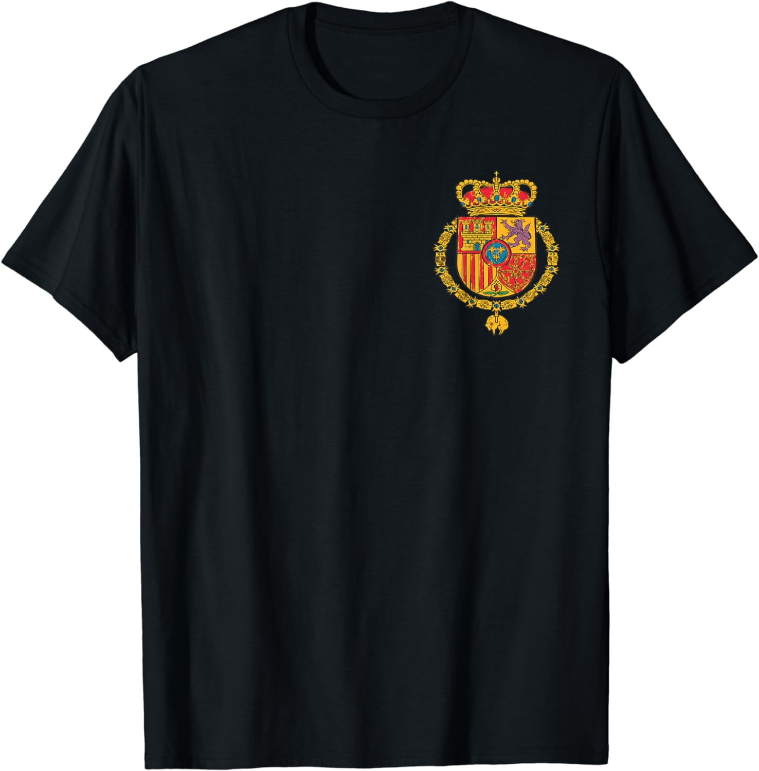 Spain Spanish Flag Symbol Spanish Pride Espana Spanish Roots T-Shirt ...