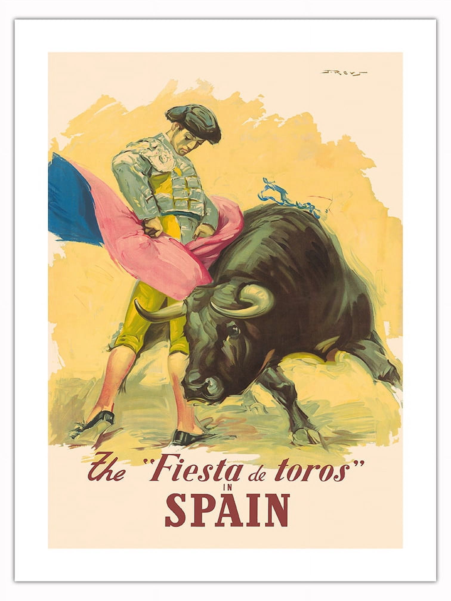 Spain - The Festival of the Bulls (Fiesta de Toros) - Vintage Travel ...