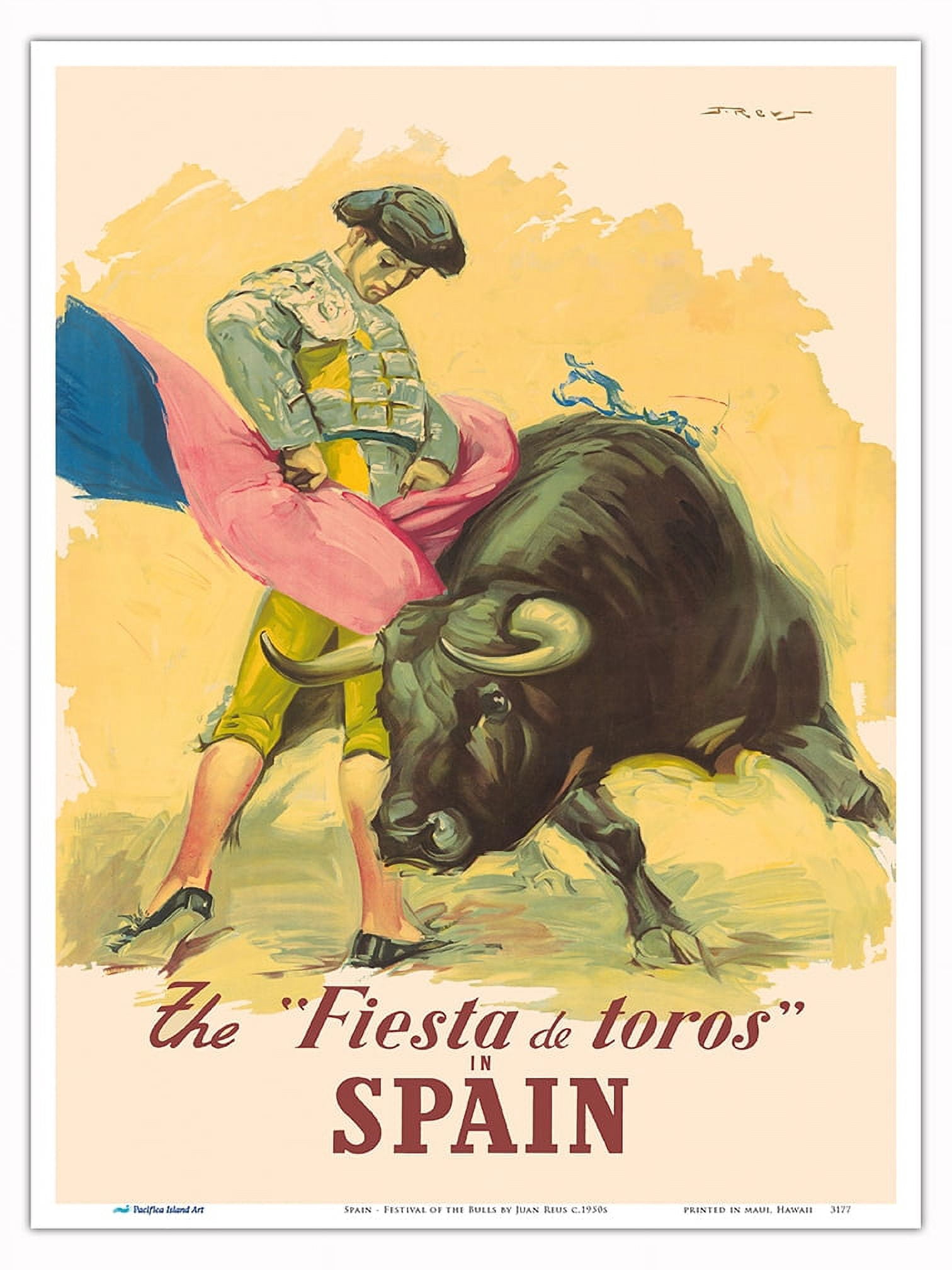 Spain - The Festival of the Bulls (Fiesta de Toros) - Vintage Travel ...