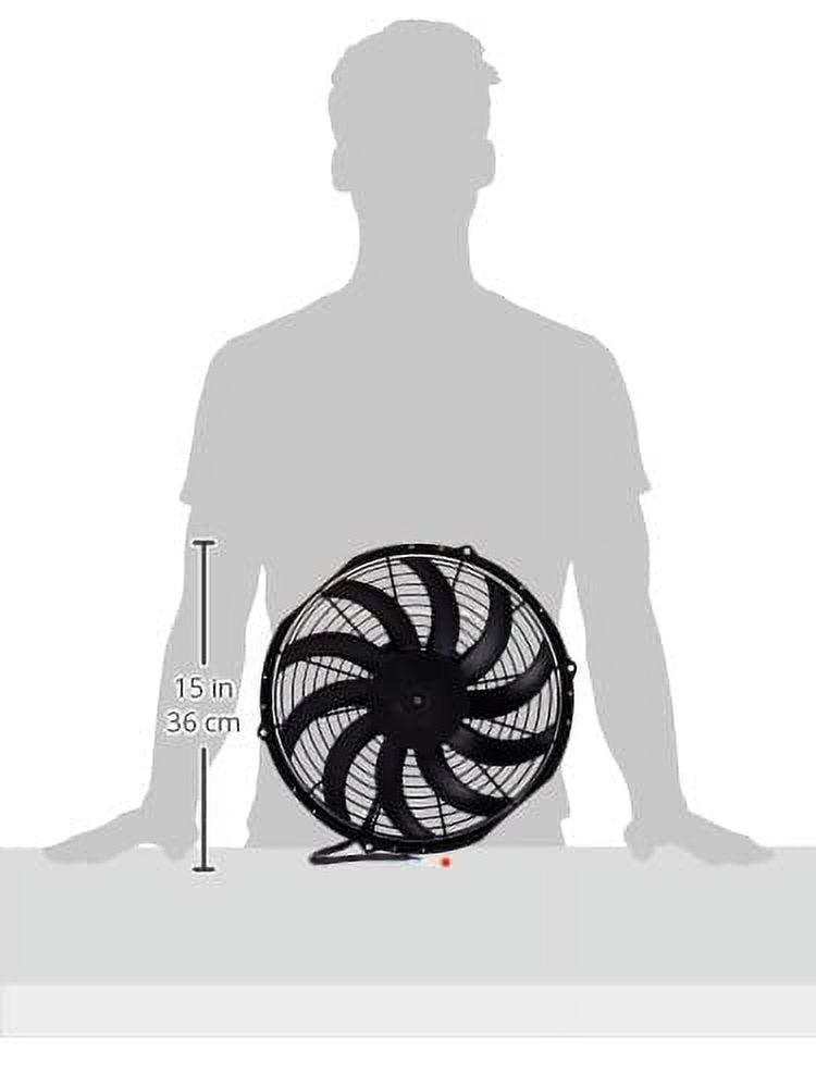 Spal 30101522 12" Curved Blade Puller Fan - Walmart.com