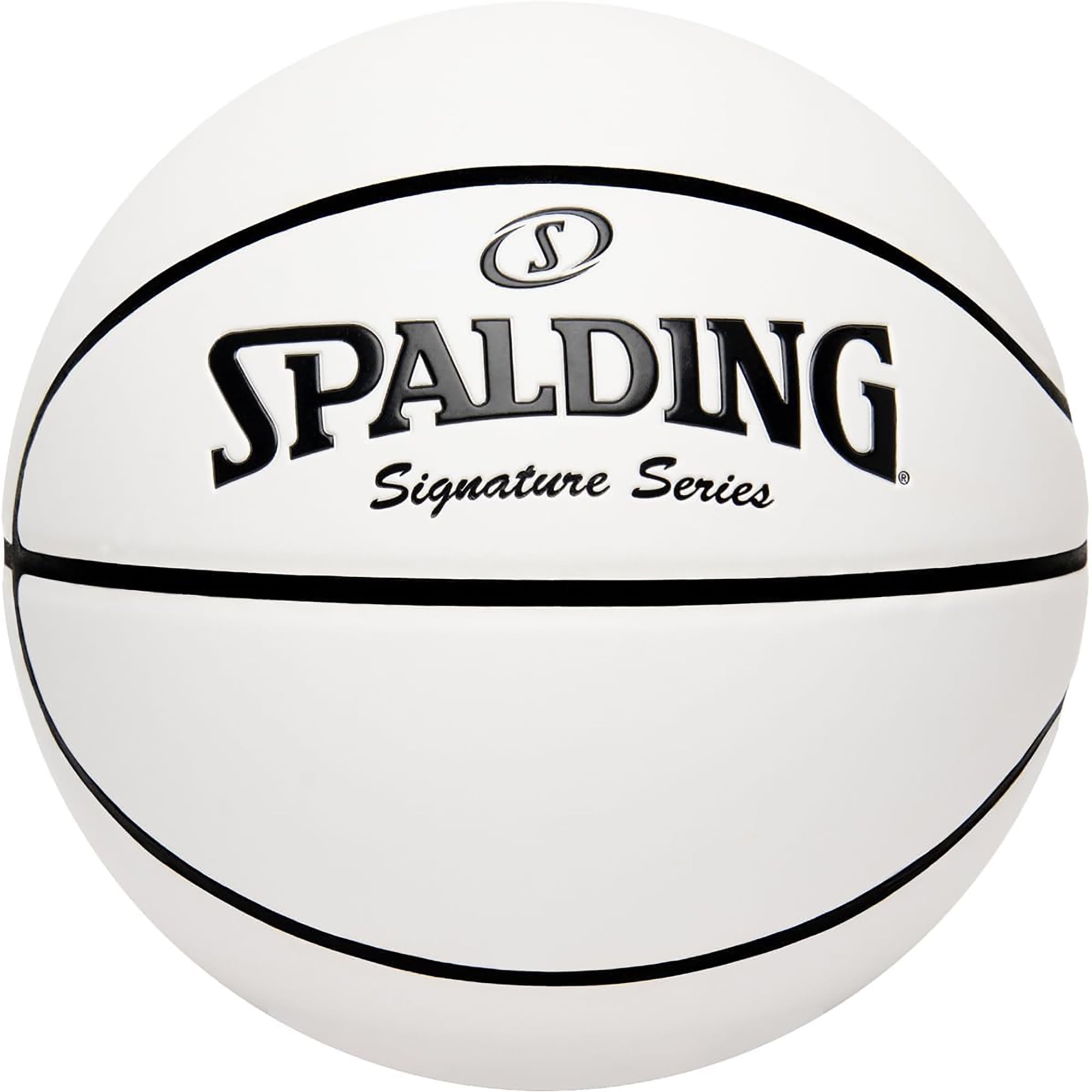 Spalding 29.5" Signature Series Autograph Basketball - White - Walmart.com