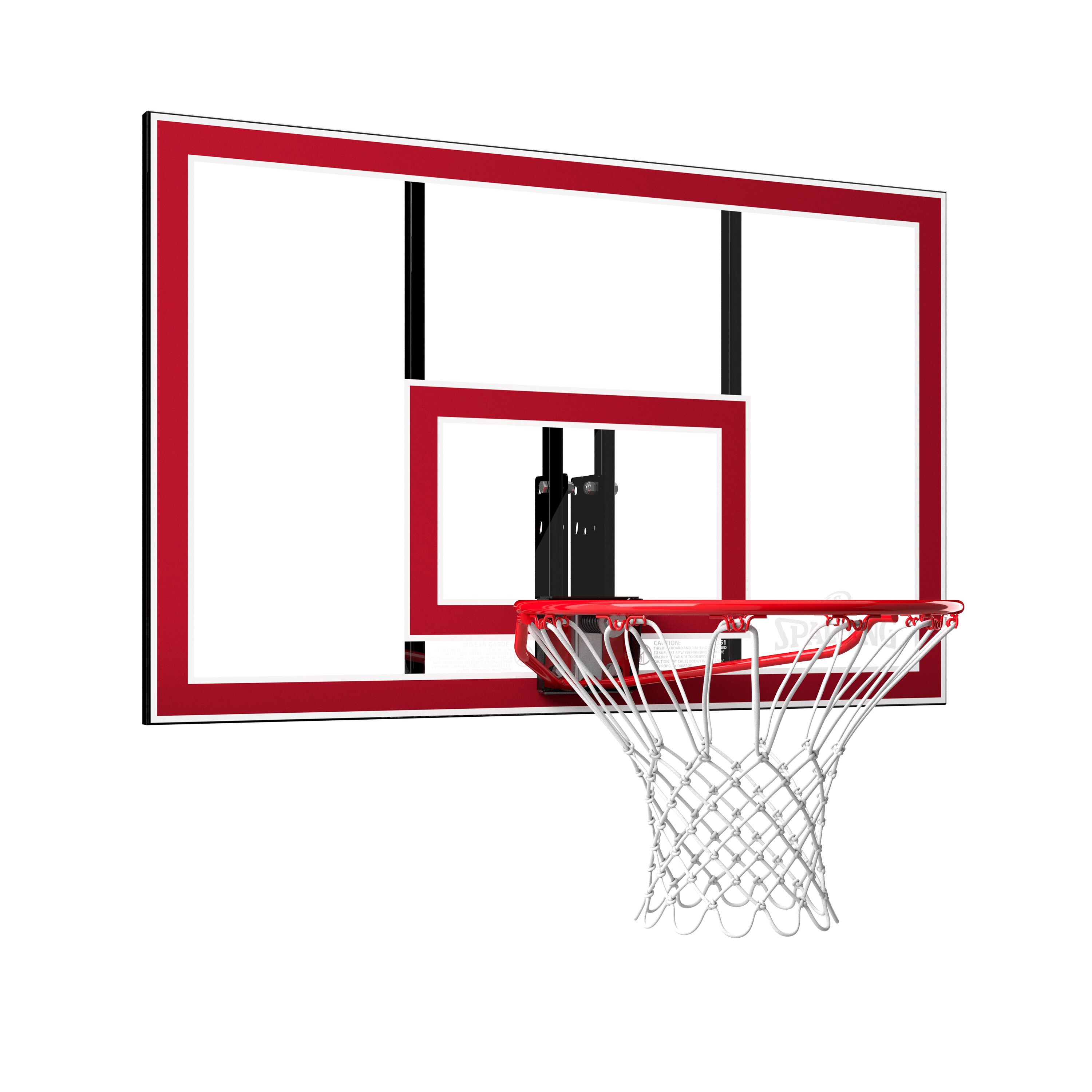 42 x 72 in. Fiberglass Rectangular Backboard with Black Target & Border ...
