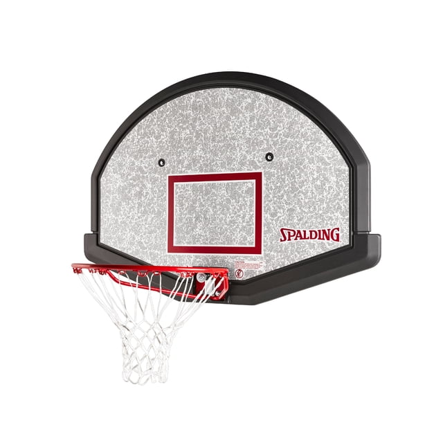 Spalding 48" Eco-Composite Fan Mounted Basketball Backboard Combo Hoop ...