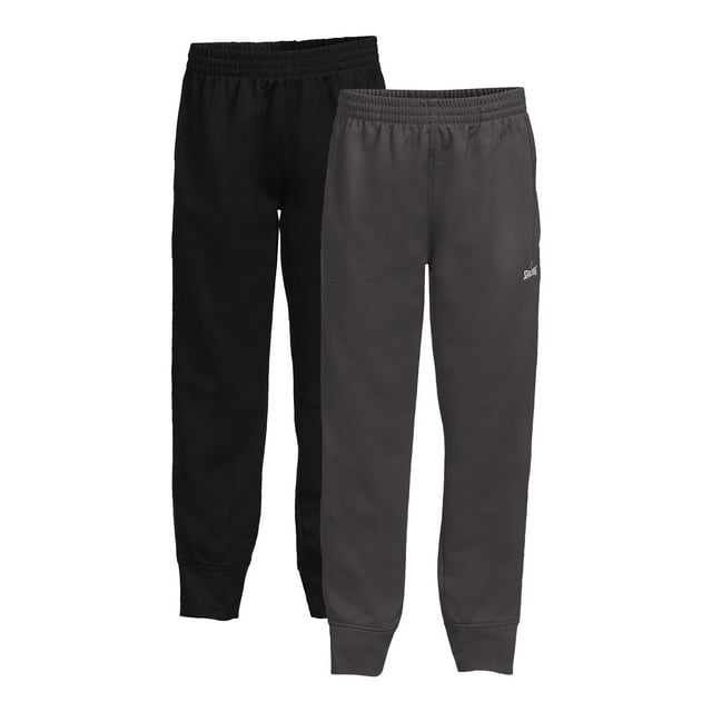 Spalding Boys Active Mesh Joggers, 2-Pack, Sizes 4-18 & Husky - Walmart.com