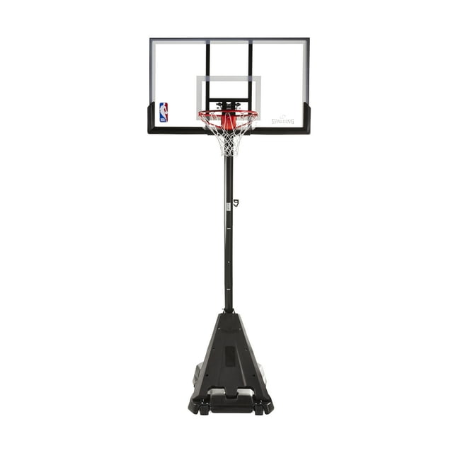Spalding NBA 54 In. Acrylic Hercules Exacta Height Portable Basketball ...