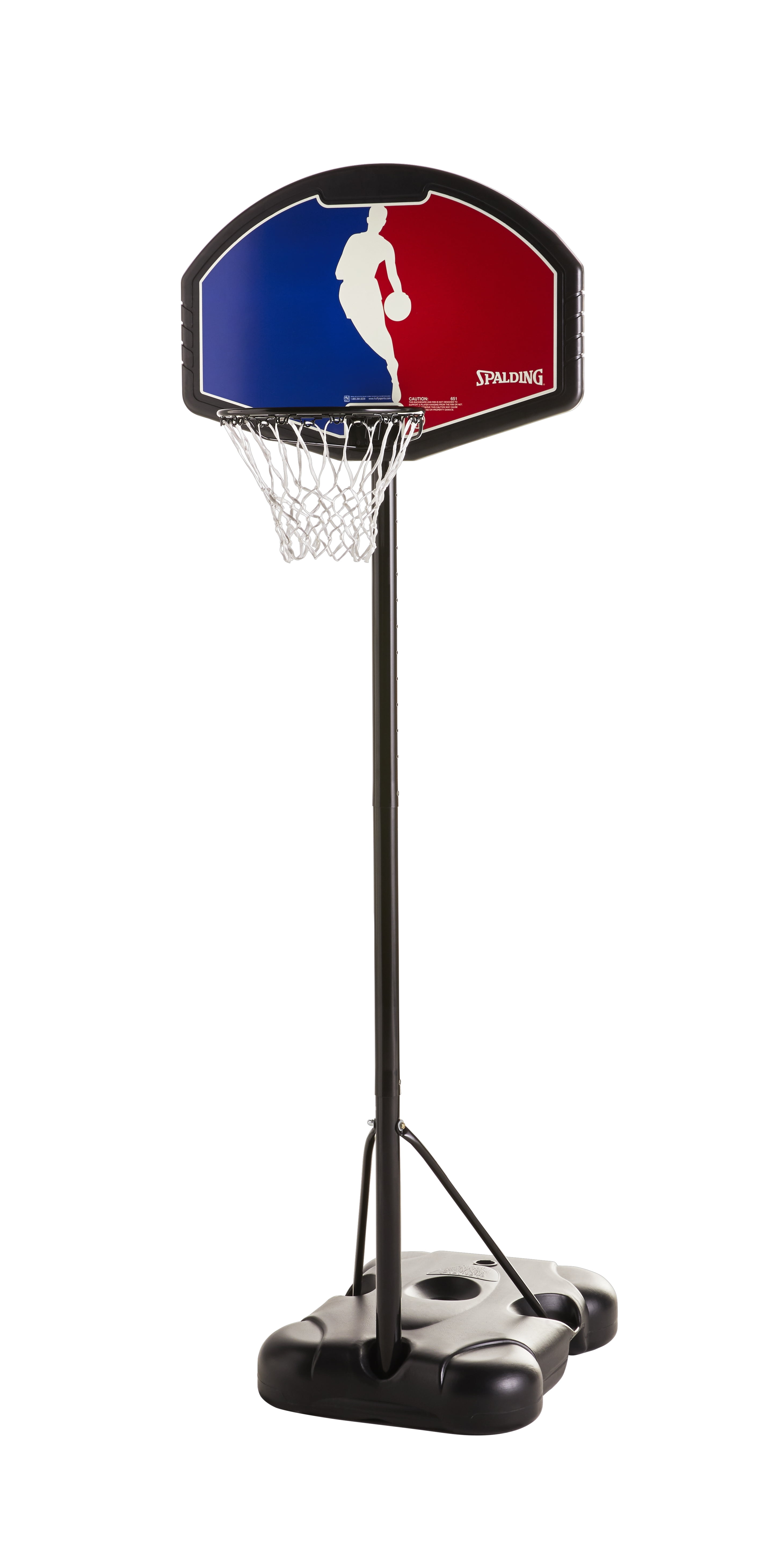Spalding NBA Eco-Composite 32" Telescoping Youth Portable Basketball ...