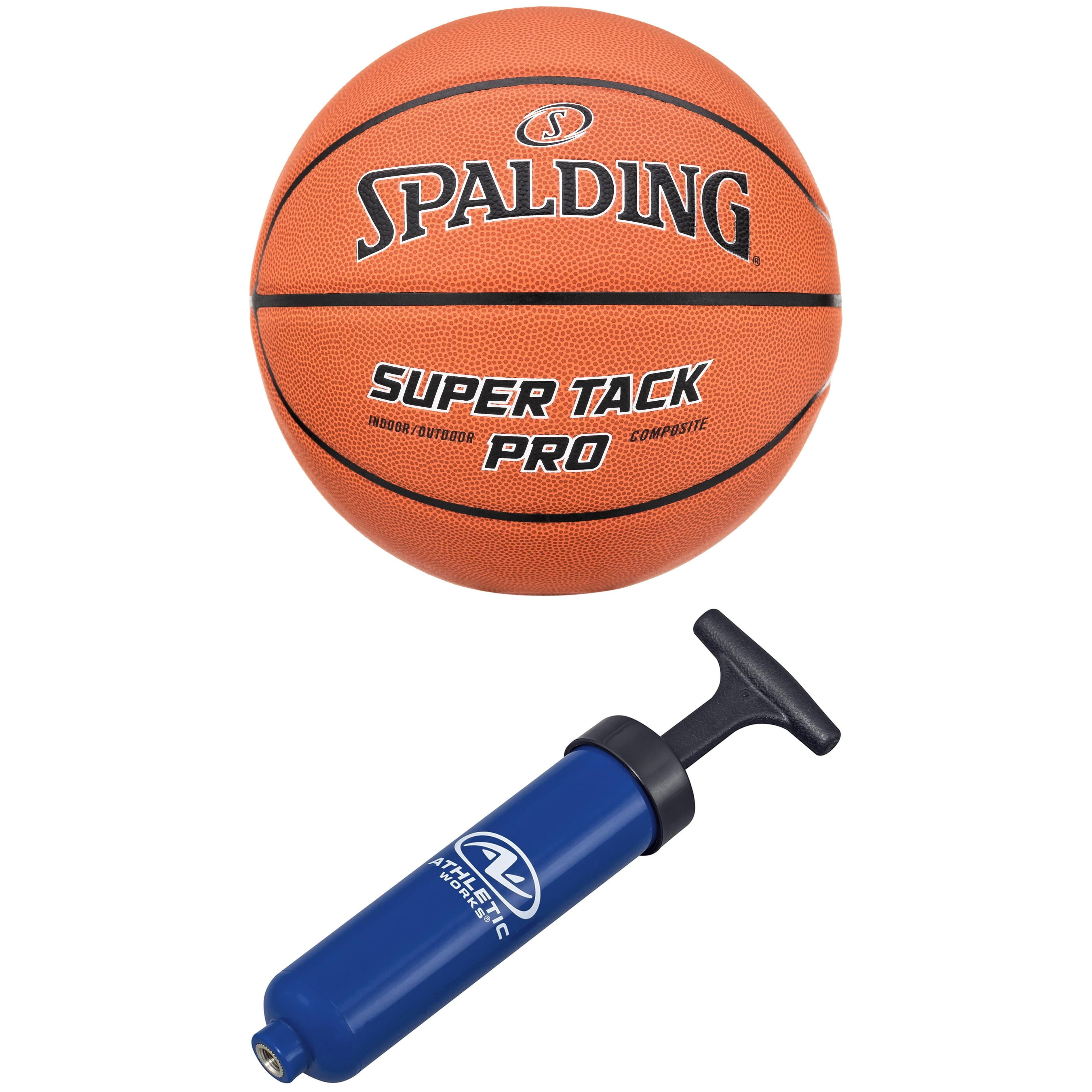 Spalding Super Tack Pro Indoor and Outdoor Basketball, 29.5 In ...