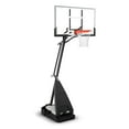 Spalding 60 In. Ultimate Hybrid® Acrylic Basketball Hoop System with ...