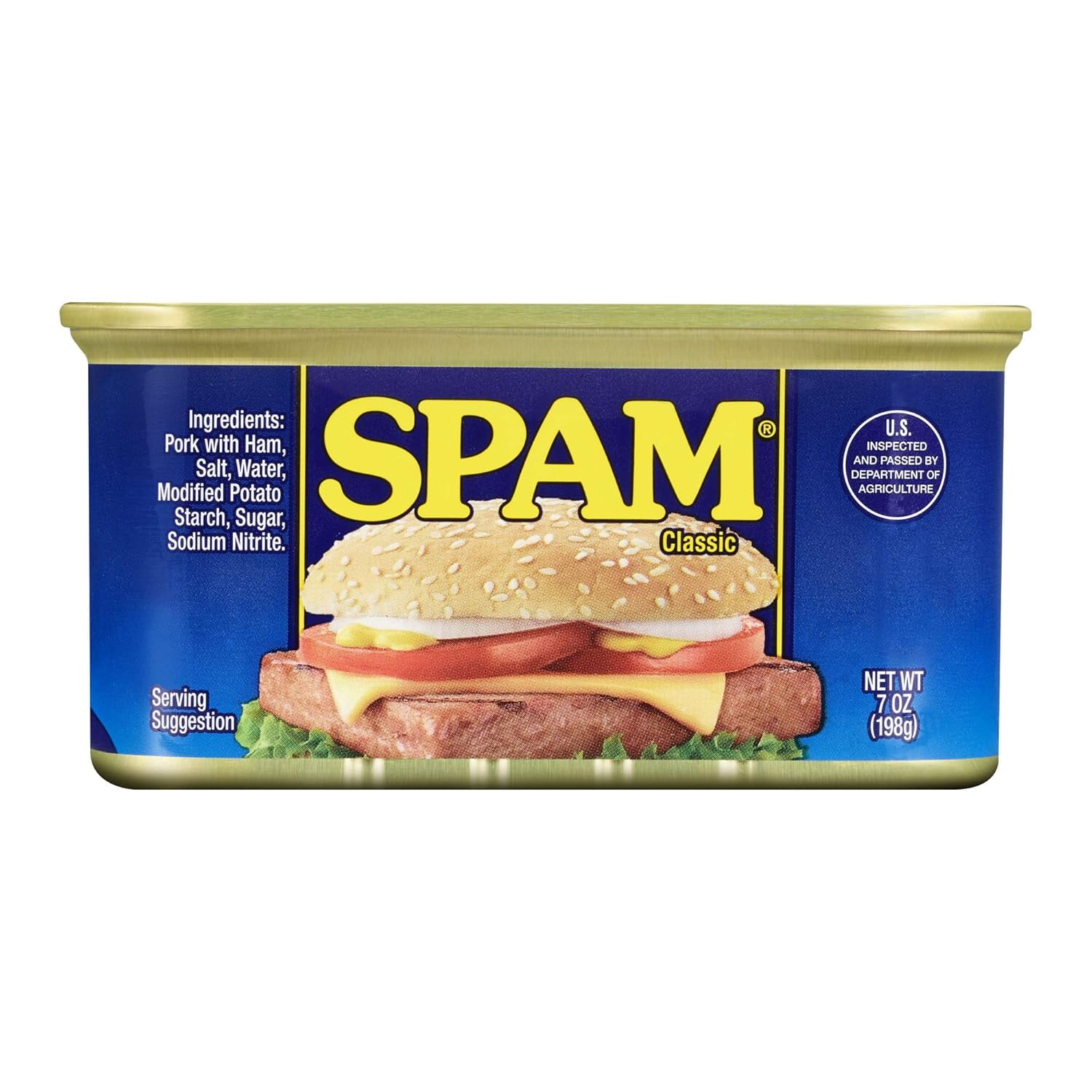 Spam, Classic, 7 Ounce - Walmart.com