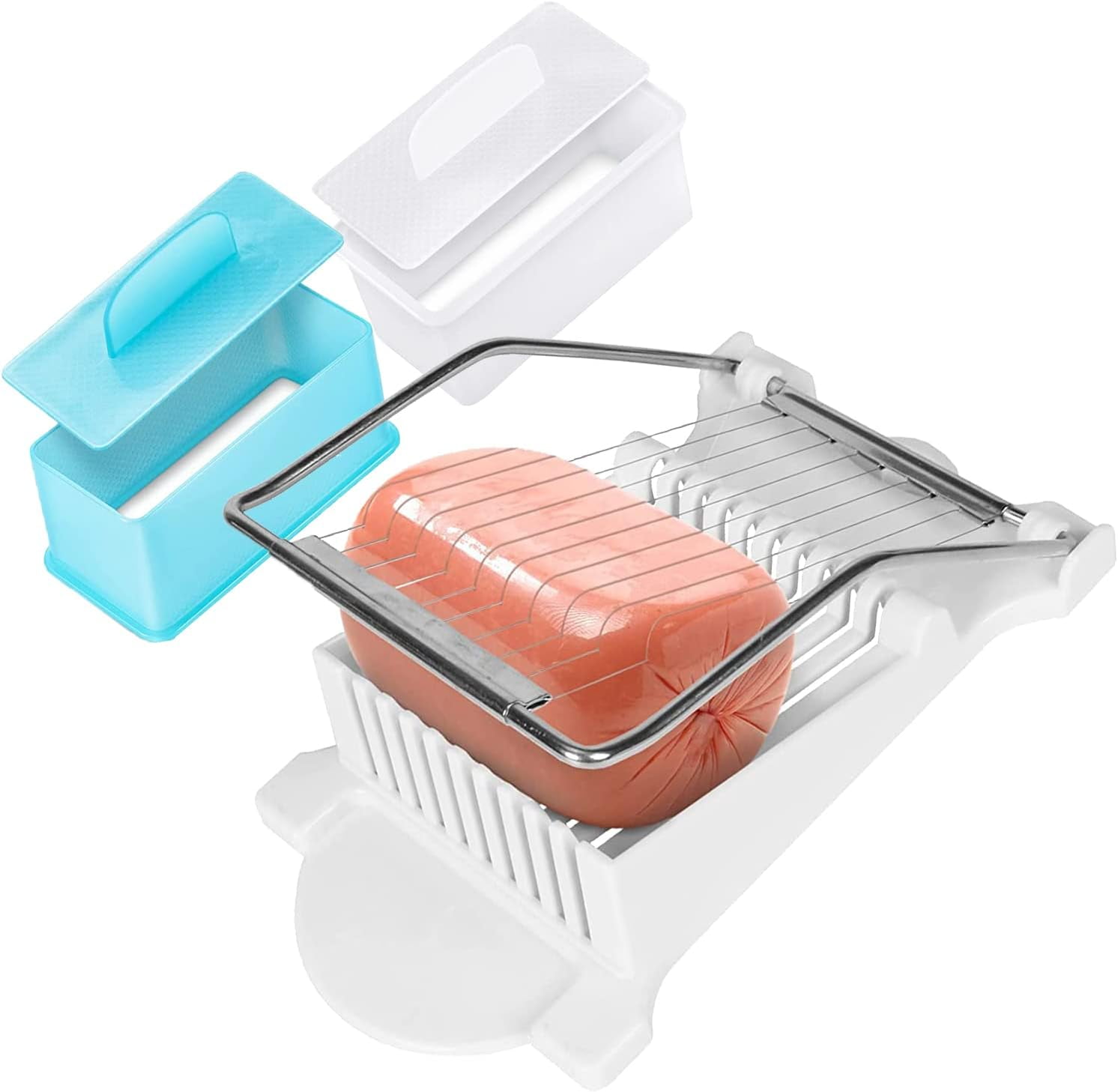 Spam Musubi Mold and Slicer Kit - Onigiri Maker, Egg Cutter for Boiled ...
