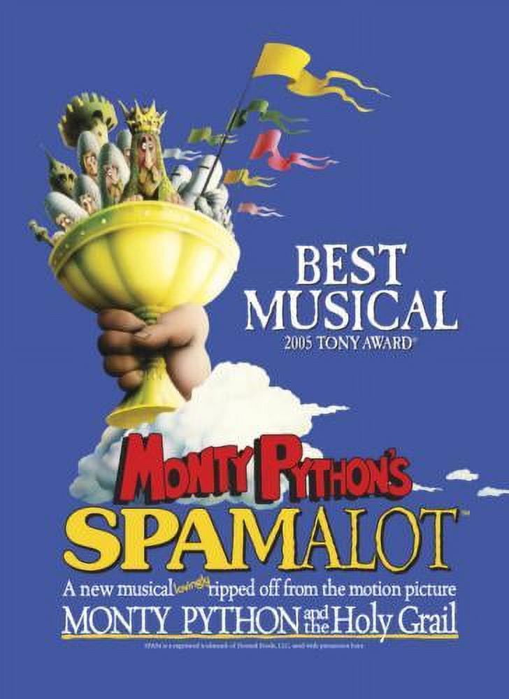 Spamalot Metal Sign 8inx 12in Art Print on Metal 8x12 Multi-Color ...