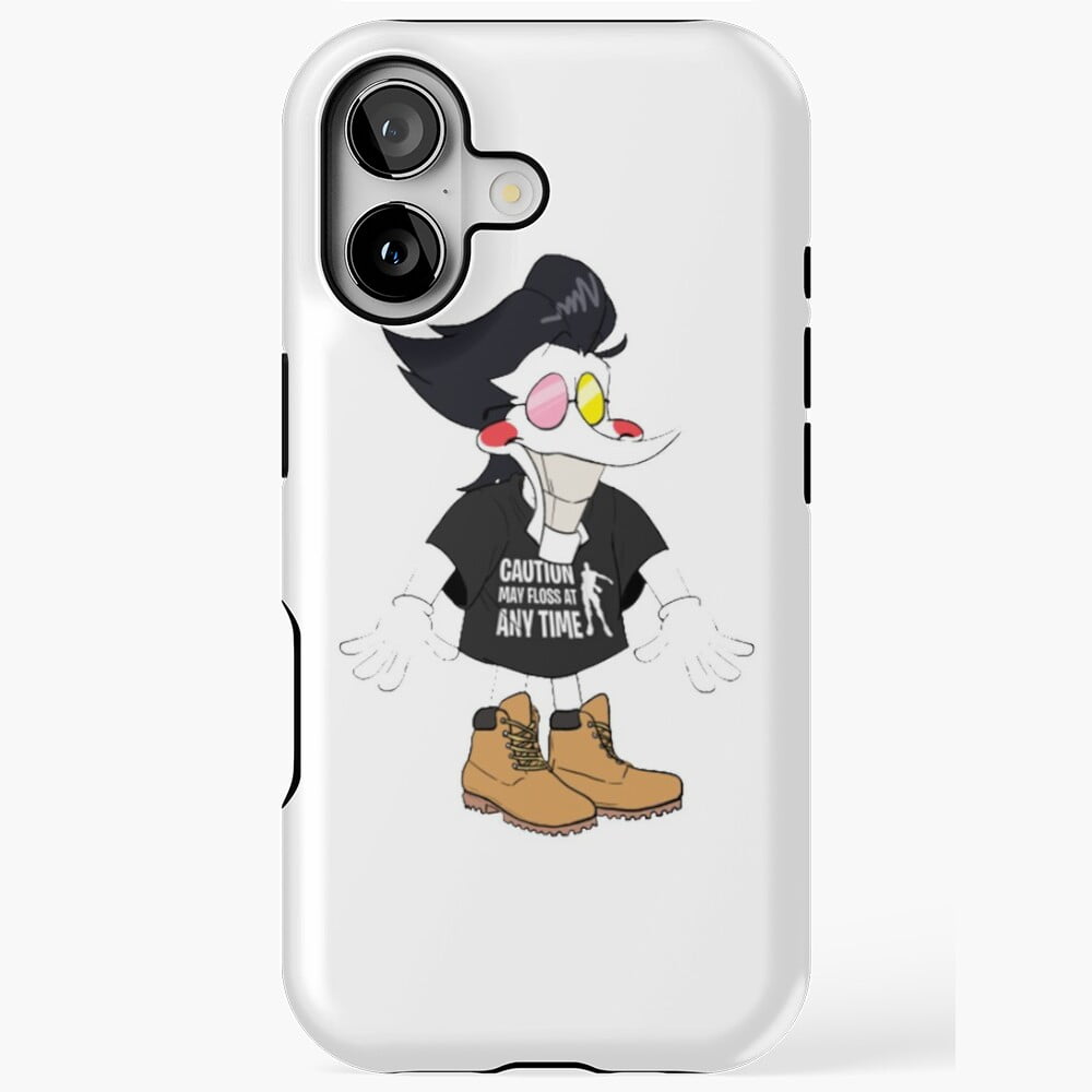 Spamton Cartoon Meme Retro Funny Art Case for iPhone 17 16 15 14 13 12 ...