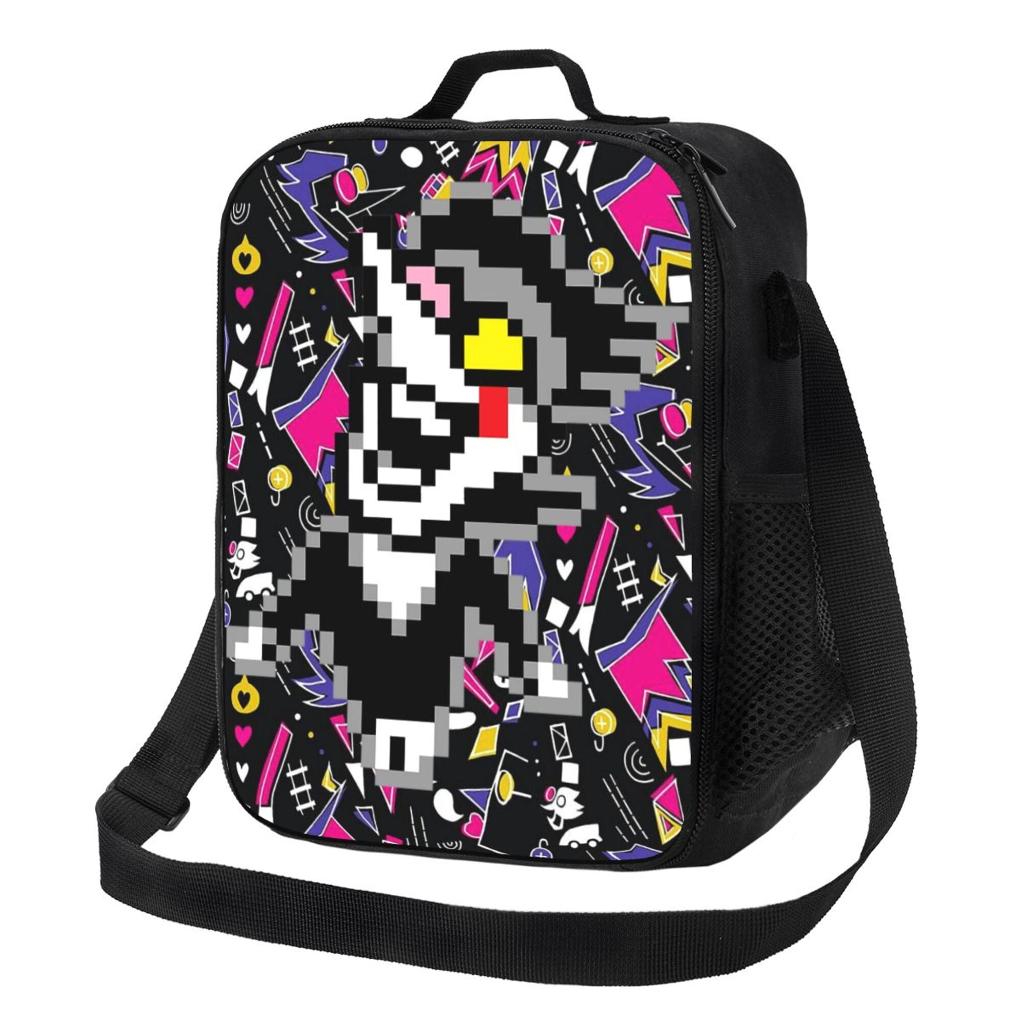 Spamton Deltarune Reusable Lunch Bag Cooler Tote Bag Adjustable ...