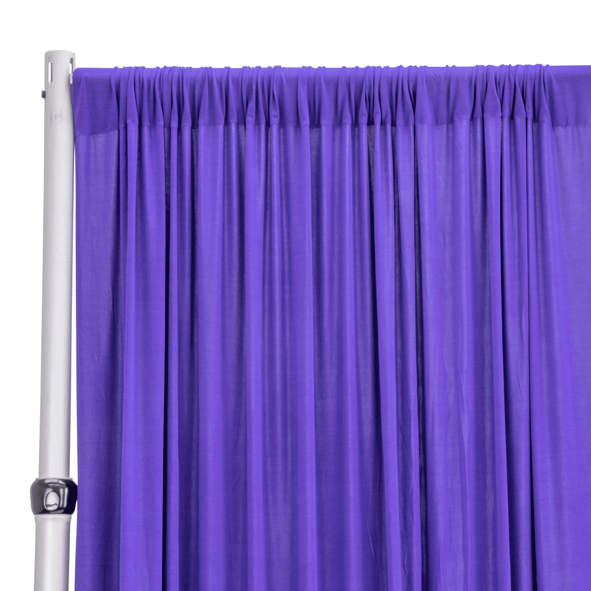 Spandex 4-Way Drape Curtain Photo Backdrop Panel Purple 18Ft H x 60 ...