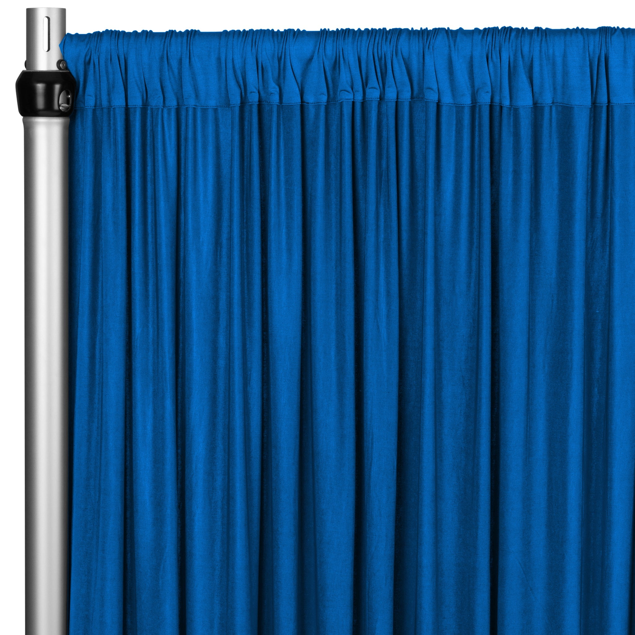 Spandex 4-Way Drape Curtain Photo Backdrop Panel Royal Blue 18Ft H x 60 ...