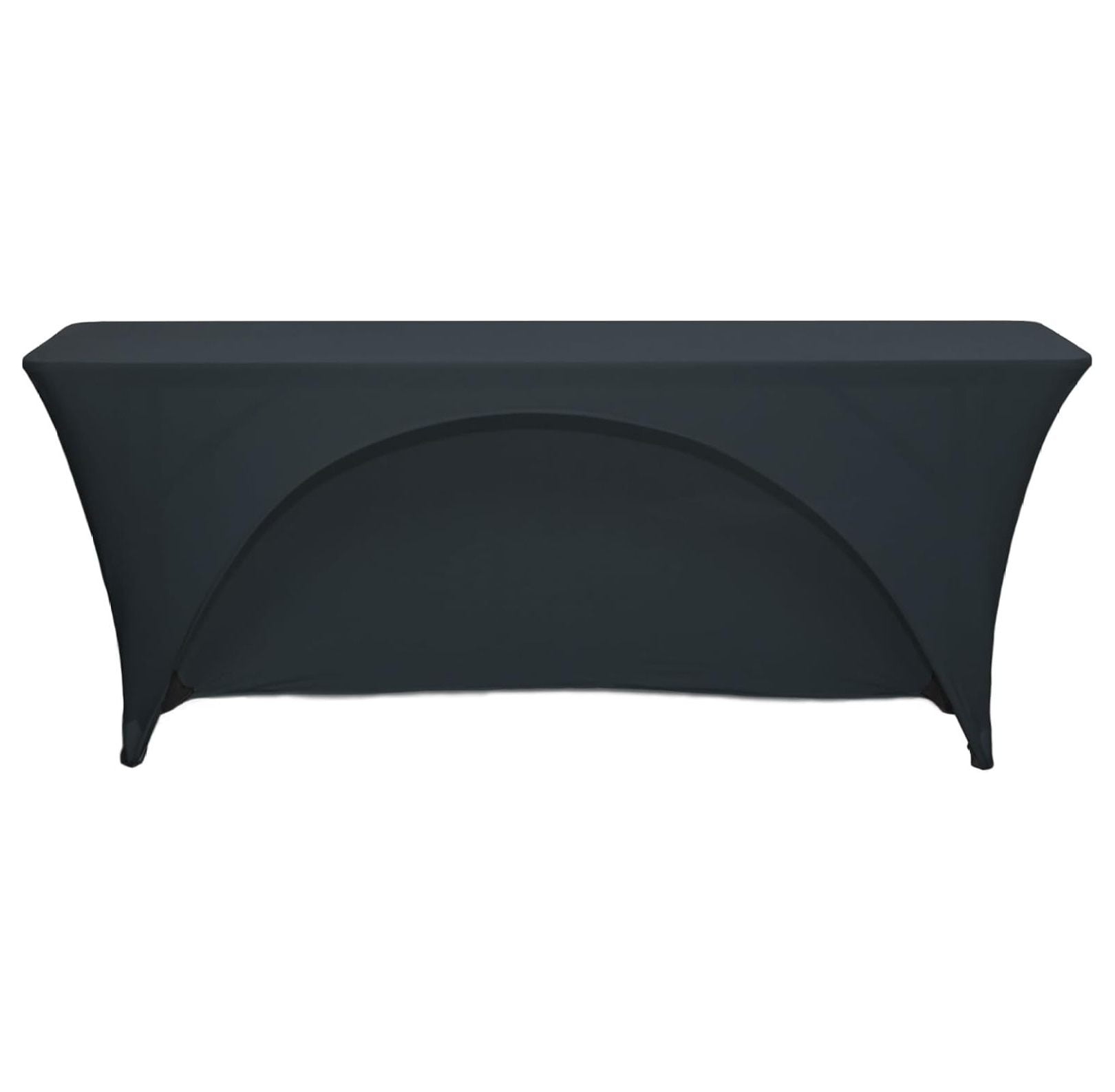 - Spandex 6 Ft x 18 Inches, Narrow Classroom Open Back Rectangular ...